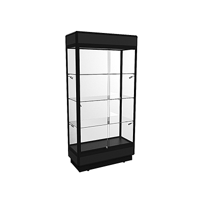 Upright Glass Display Cabinet - Fully Assembled TPFL 1000 - Showfront ...