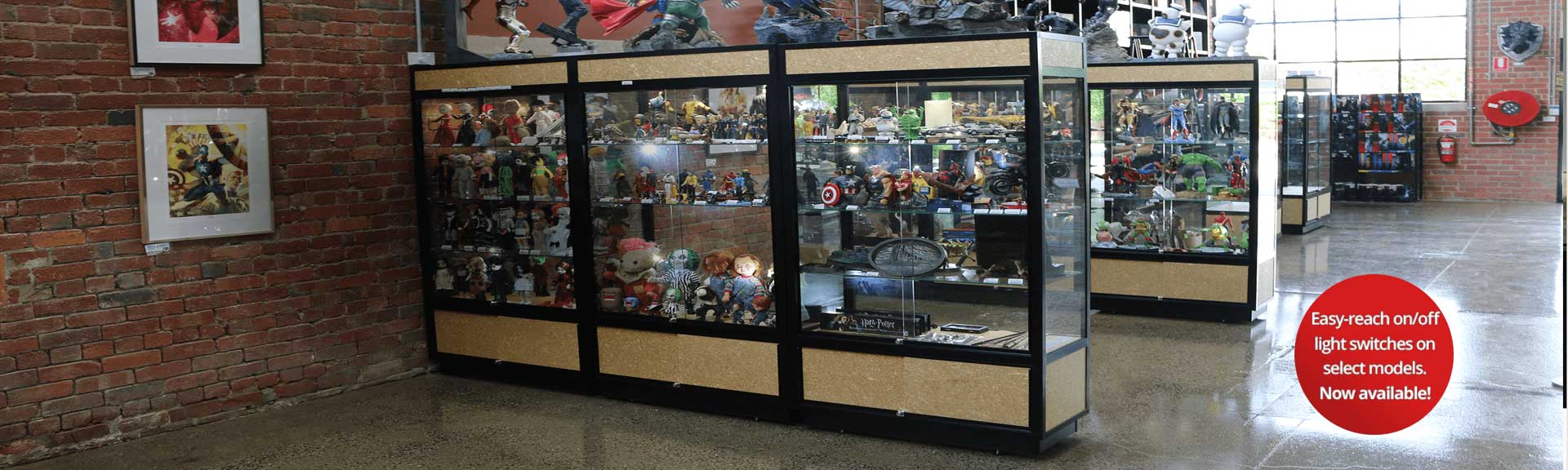 Collectible Display Cases For Figurines, Models & Hobbies - Showfront ...