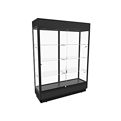 TPFL 1500 Upright Glass Display Cabinet with LED Downlights - Fully ...